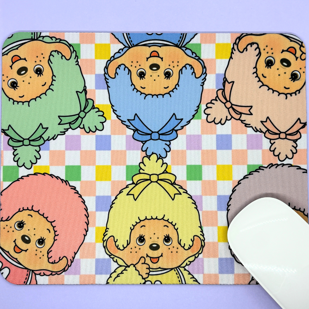 Colorful Baby Monchhi| Mouse Pad – Simply Me, Kish