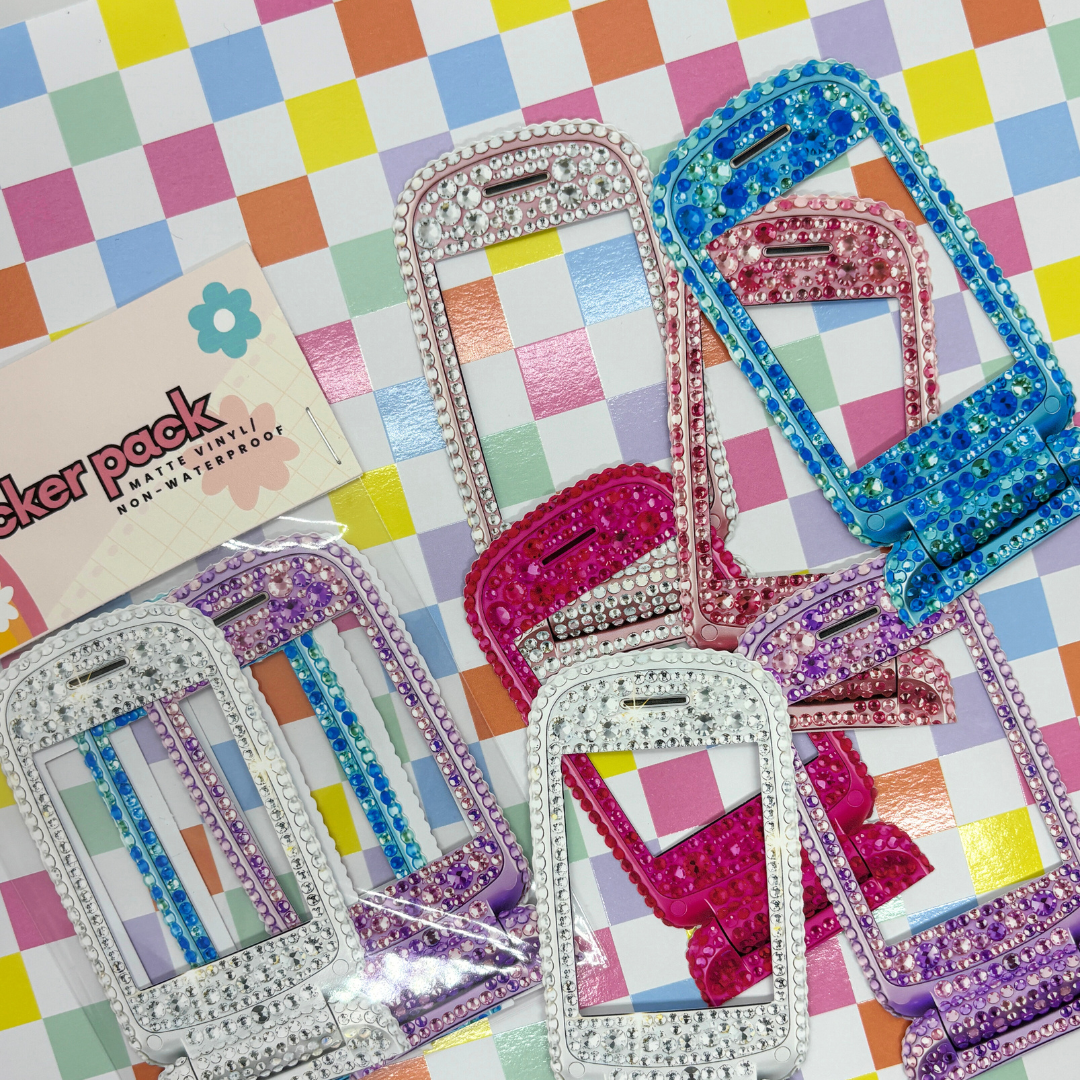 Flip Phone Frames | Sticker Pack| Die Cuts – Simply Me, Kish