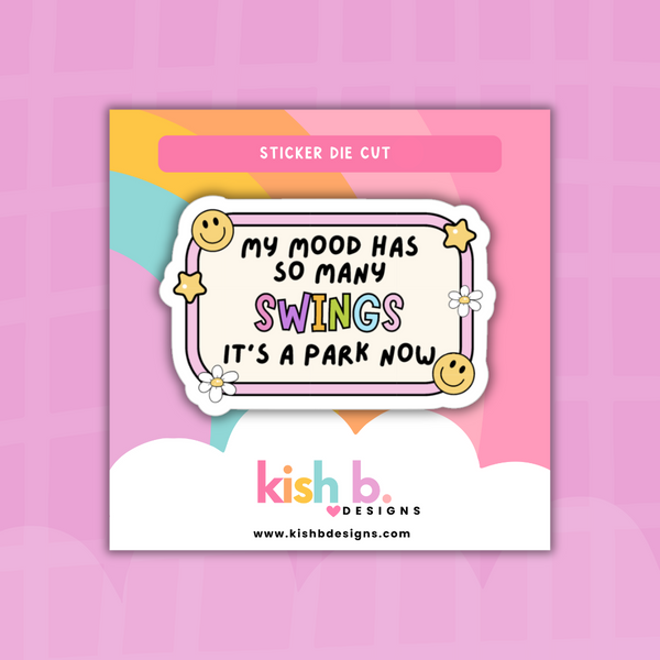 Mood Swings | Sticker Die Cut – Simply Me, Kish